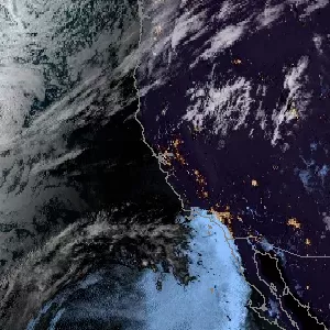 View Near Real-Time Satellite Cloud Cover for Your Location
