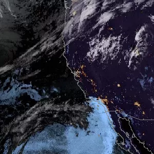 View Near Real-Time Satellite Cloud Cover for Your Location