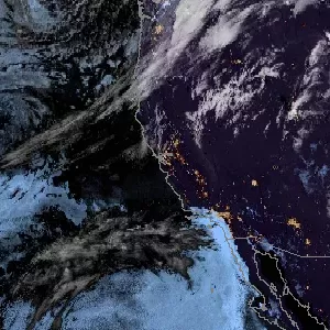 View Near Real-Time Satellite Cloud Cover for Your Location