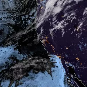 View Near Real-Time Satellite Cloud Cover for Your Location