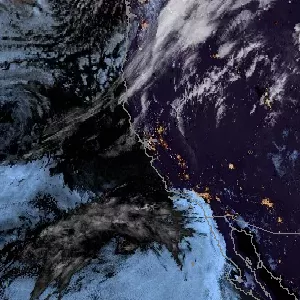 View Near Real-Time Satellite Cloud Cover for Your Location
