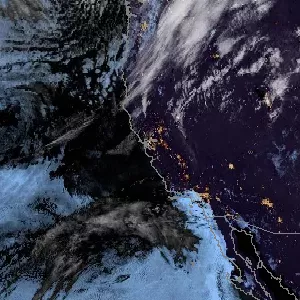 View Near Real-Time Satellite Cloud Cover for Your Location
