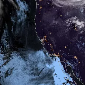 View Near Real-Time Satellite Cloud Cover for Your Location