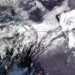 View Near Real-Time Satellite Cloud Cover for Your Location