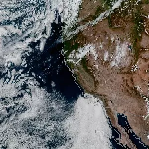 View Near Real-Time Satellite Cloud Cover for Your Location